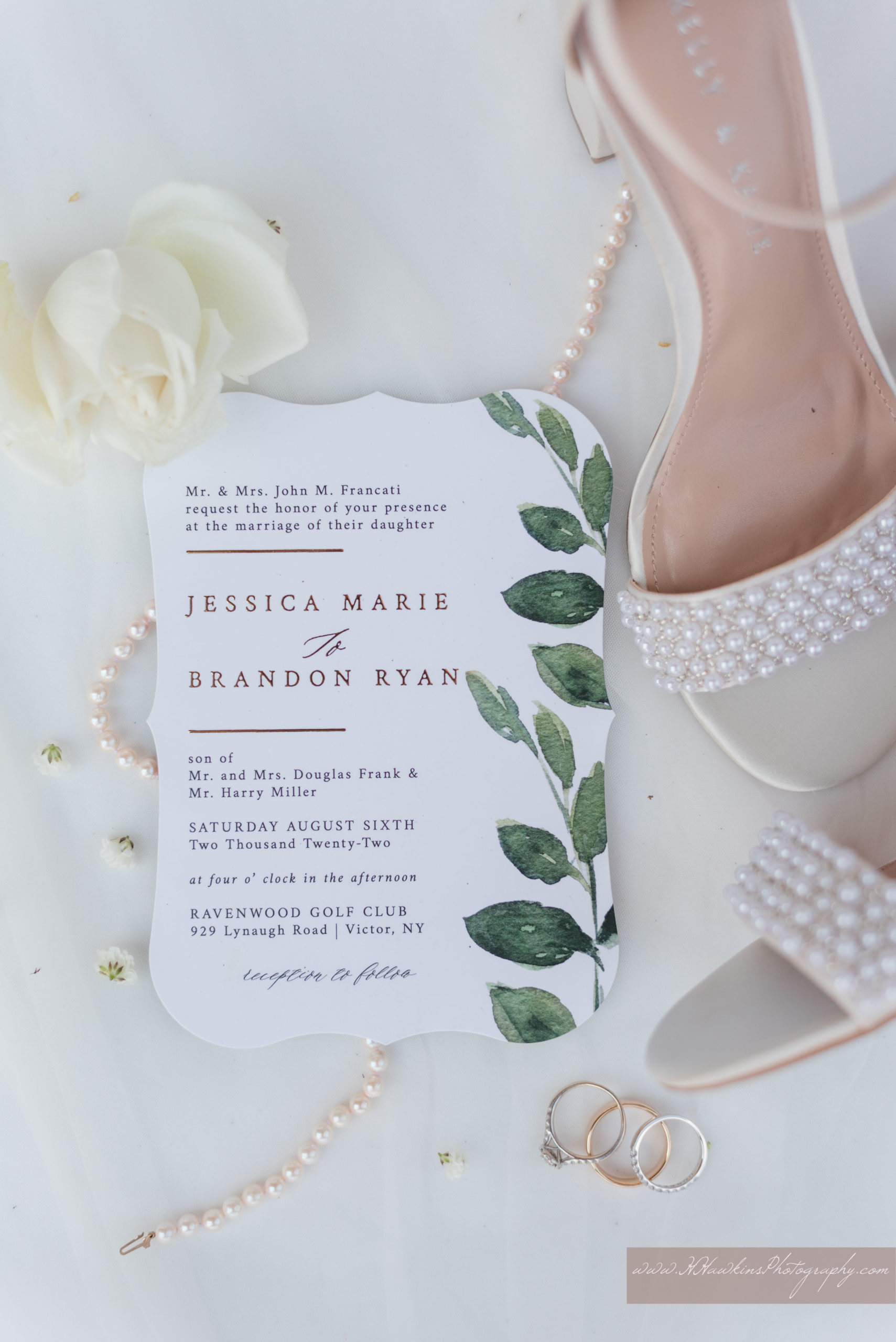 Golf Course Wedding | Brandon & Jessica - hhawkinsphotography.com